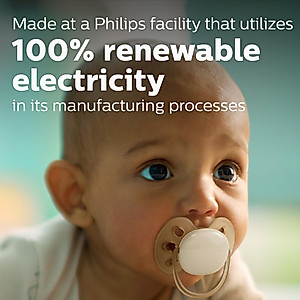 Philips Avent Ultra Soft Pacifier - 4 x Soft and Flexible Baby Pacifiers for Babies Aged 0-6 Months, BPA Free with Sterilizer Carry Case, SCF091/24