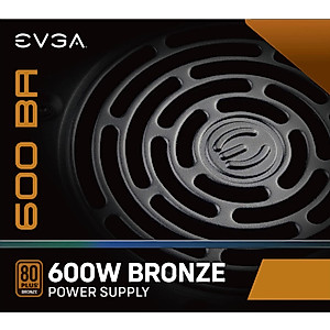 EVGA 600 Ba, 80 Plus Bronze 600w, Power Supply 100-Ba-0600-K1