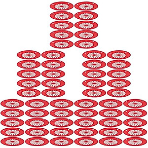 60 Pcs Grill Plate Easter Paper Plates Paper Plates Bulk Dinner Plate Glad for Kids Paper Plates Plate Holder Cake Plates Disposable Durable Plastic Support Commercial re-usable