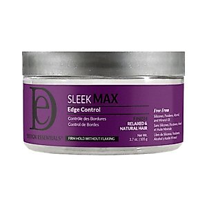 Design Essentials Sleek MAX Edge Control For Smooth All Day Hold & Style, 2.3 Ounce
