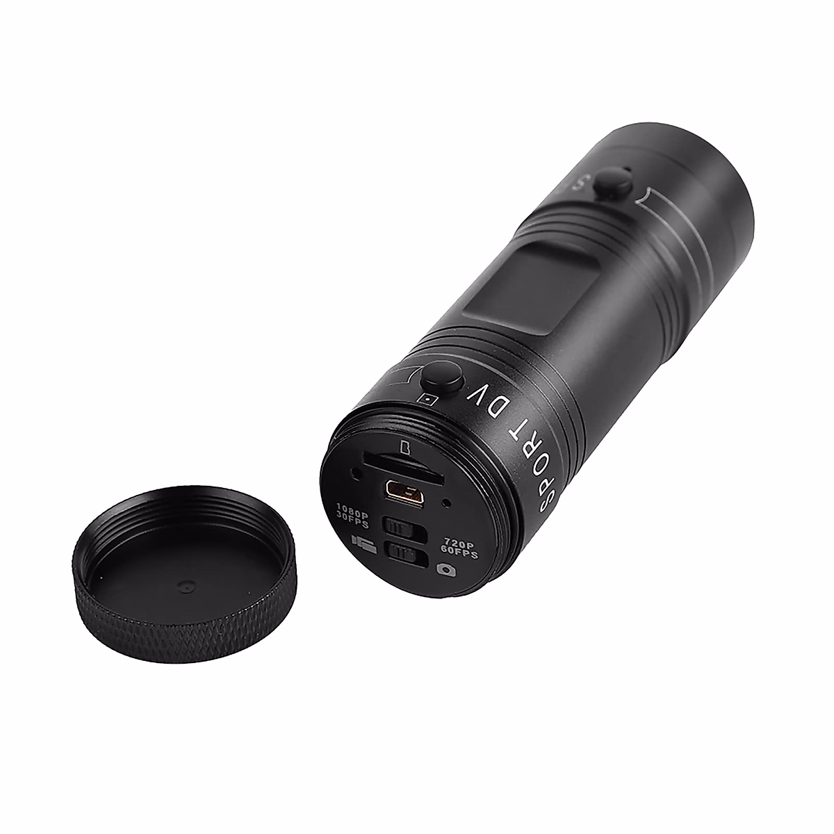 SYH&AQYE Sport Action DV Camera, Full HD 1080P Portable Bike Helmet Camera, Waterproof 120 Degrees Car Camera for Hunting, Fishing, Hiking, Biking, Outdoor Sports