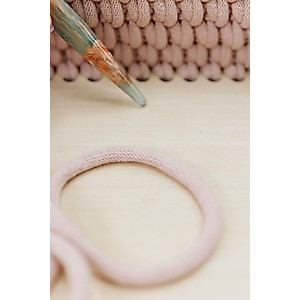 Generic Large Wood Basket Base Bottom for Crochet 50x30cm, Basswood