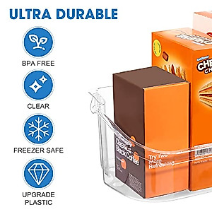 240356402 Refrigerator Door Shelf Replacement for Frigidaire Refrigerator Parts AP2549958, PS430122, 240430312, 240356416, 240356407, Refrigerator Door Bin Shelves (15.4 in L)-2 Pack
