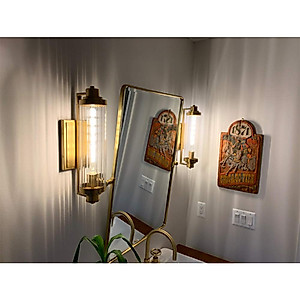 Dimmable Led Tubular Bulb 12W,3000K Soft White,T30 Long Tube Edison Led Vintage Filament Bulb,100W Equivalent,Clear Glass Cover, E26 Medium Base,4-Pack. (11.8in(300mm)-12W)