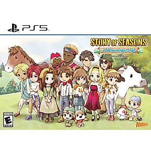 Story of Seasons: A Wonderful Life - Premium Edition - PlayStation 5