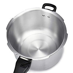 4L Stainless Steel Pressure Cooker Soup Meats Pot 7.8 in Outdoor Camping Cookware Gas Stove Cooking Pot Faster Cooking and Safety Pressure Release