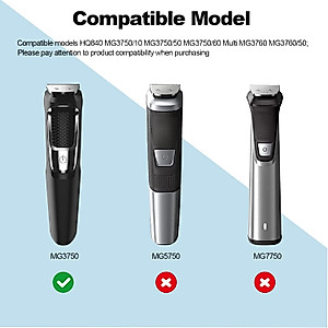 8V 100mA Quick Charger for Philips Norelco HQ840 Multigroom Series MG3750 MG3750/50 MG3750/10 MG3750/60 MG3760 MG3760/50 Trimmer Adapter Power Supply Cord for Philips