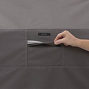 Classic Accessories Ravenna Water-Resistant 26 Inch Square Smoker Grill Cover, Grill Cover, Grill Cover for Outdoor Grill, BBQ Cover