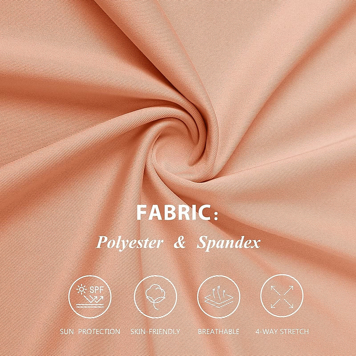 KEFITEVD Athletic Shirts Women Golf Polo Shirts Long Sleeve Collared Shirt UPF 50+ Quick Dry Sun Shirt Outdoor Performance Rashguard for Women Apricot