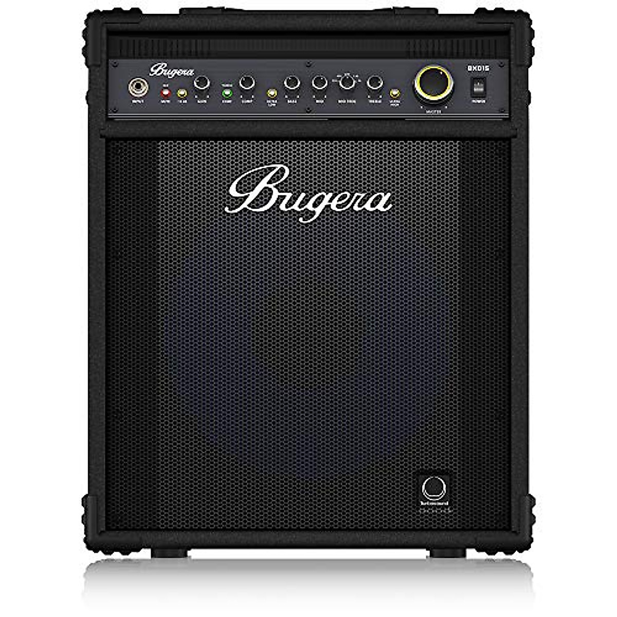 Bugera BXD15A 1000 Watt Bass Amplifier with Original 15" Turbosound Aluminum-Cone Speaker, MOSFET Preamp, Compressor and DYNAMIZER Technology