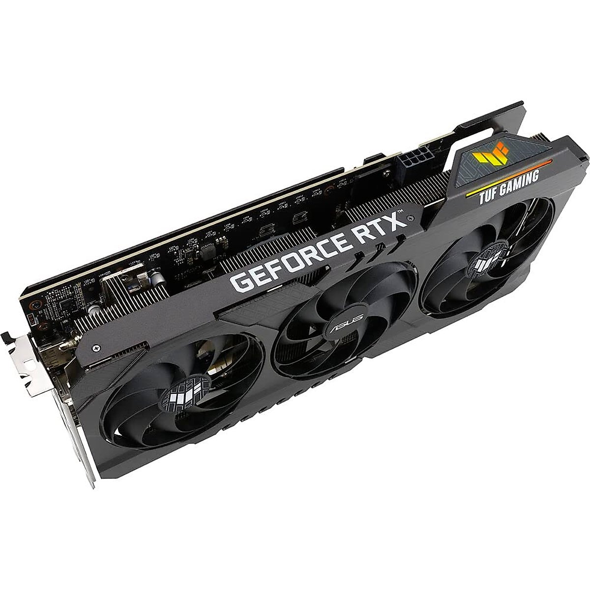 ASUS TUF Gaming NVIDIA GeForce RTX 3060 V2 OC Edition Graphics Card (PCIe 4.0, 12GB GDDR6, HDMI 2.1, DisplayPort 1.4a, Dual Ball Fan Bearings, Military-Grade Certification, GPU Tweak II) (Renewed)