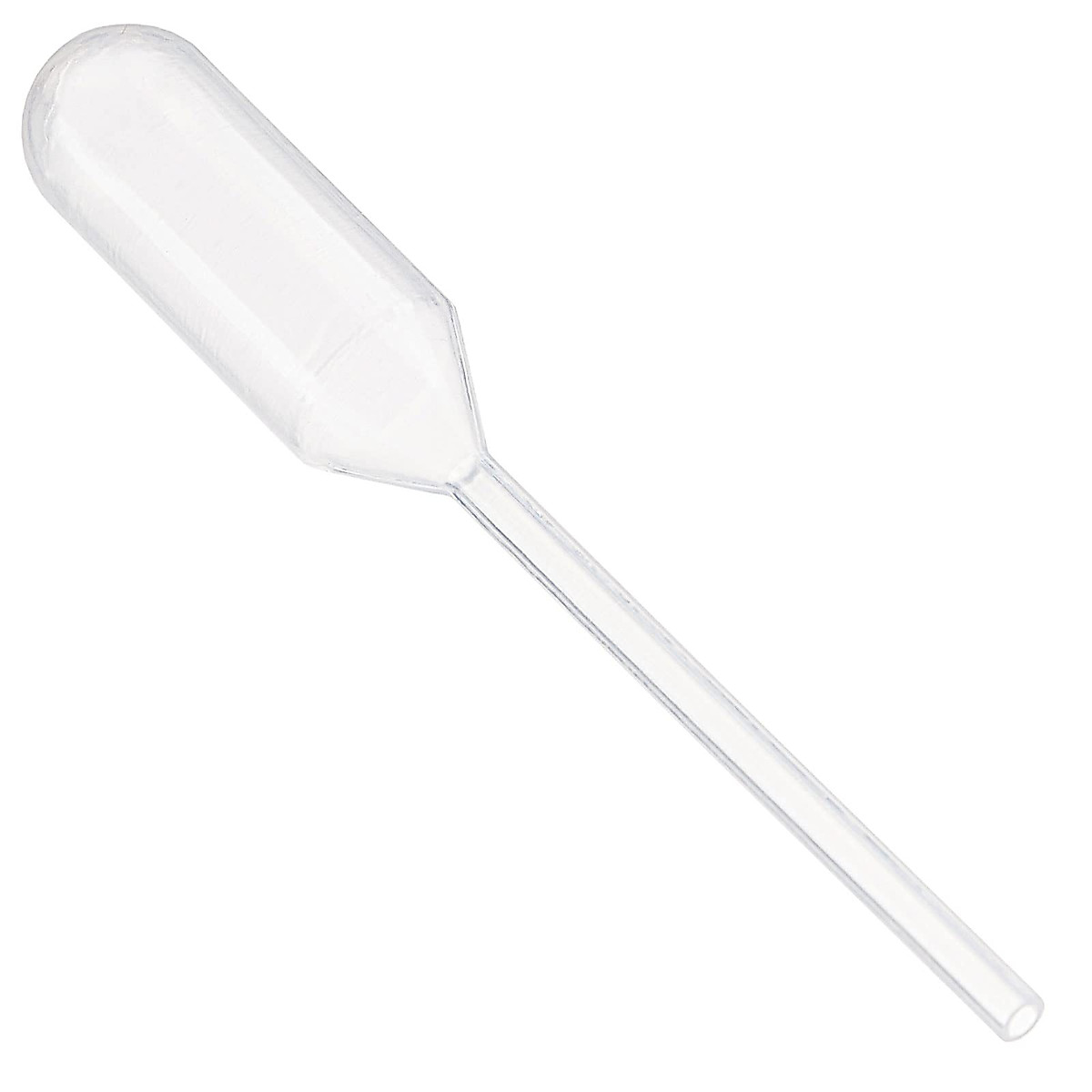 Globe Scientific Transfer Pipettes w/Narrow Stem 1.2 mL, Non-Sterile, LD Polyethylene, 65mm, 138040-500 (Case of 500)