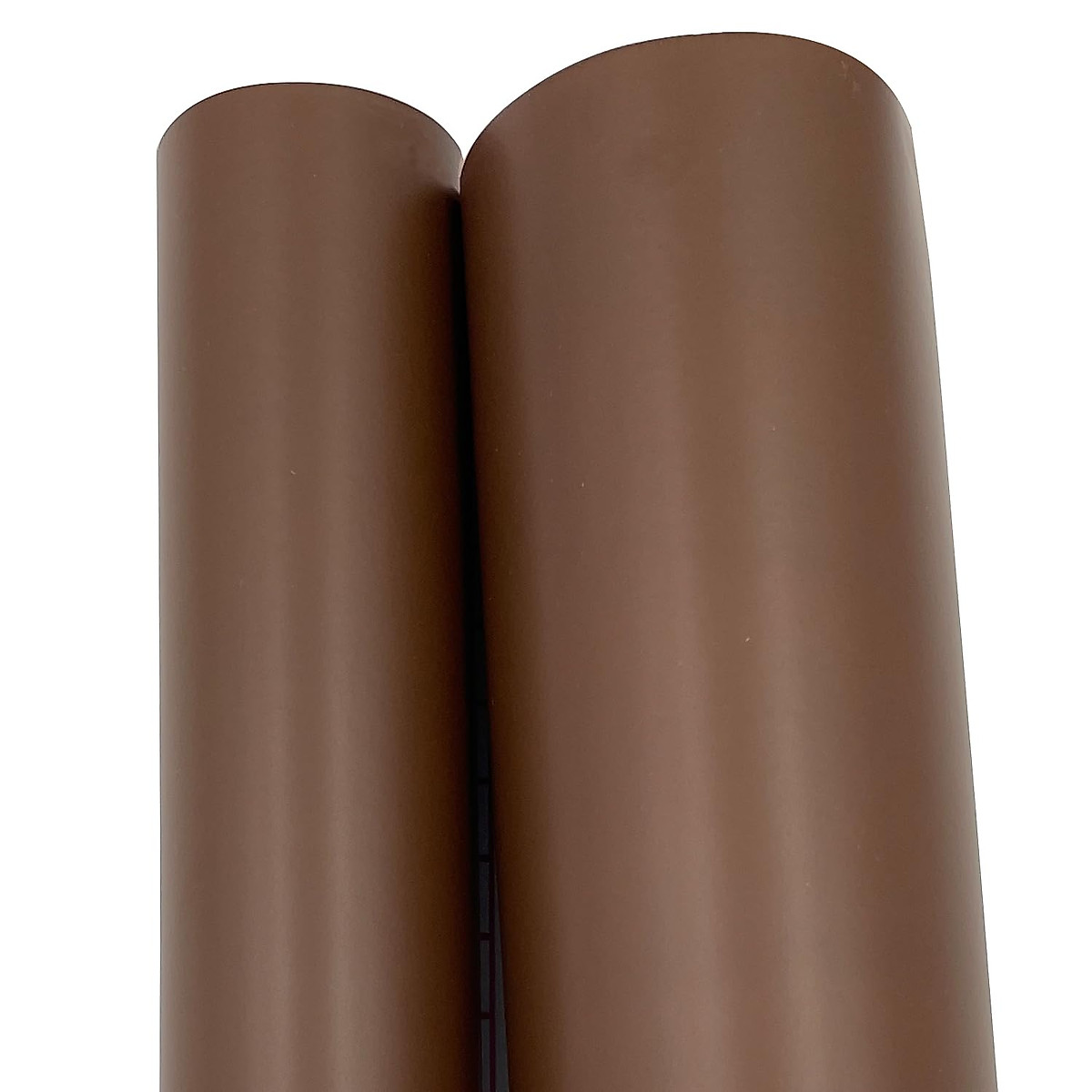 Yifely Solid Brown Furniture Paper Self-Adhesive Shelf Liner Wardrobe Sticker 17.7 Inch by 9.8 Feet