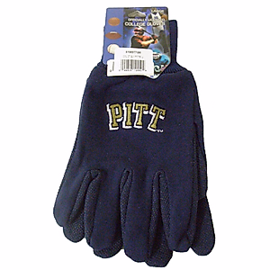 McArthur Sports NCAA Sport Utility Gloves (Pittsburgh Panthers LARGE)