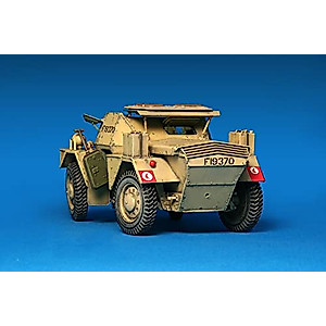 Miniart 1:35 Scale Dingo Mk 1b British Armoured Car w/ Crew Plastic Model Kit
