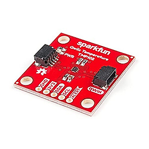 SparkFun Digital Temperature Sensor - TMP102 (Qwiic)-Compatible with Arduino and other Single-board computers Easy-to-Use I2C sensor Plug-and-Play breakout board Runs from 1.4-3.6V input Use with 3.3V
