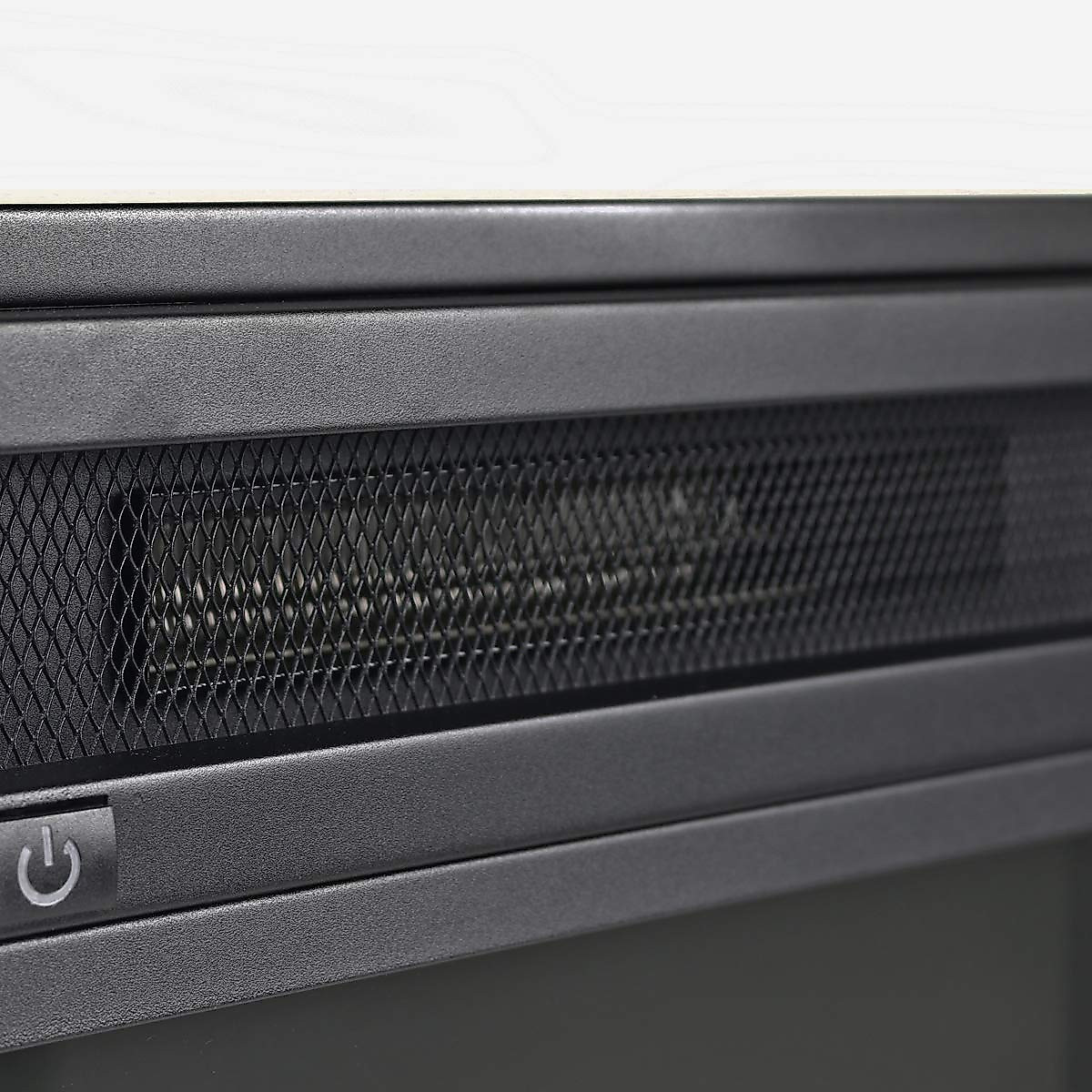 Geniqua 24" Insert/Freestanding Electric Fireplace w/Remote Heater Log LED Flame Timer