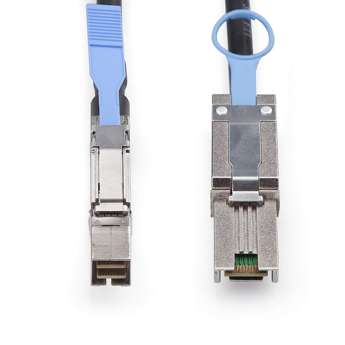 SFF-8644 to Mini SAS SFF-8088 HD Cable, 6Gbps External 26Pin SAS2.0 Hybrid Cable Attached SCSI for Raid Systems, DataCenter, Servers, Workstations and Desktops, 100-Ohm, 2-Meter(6.6-ft)