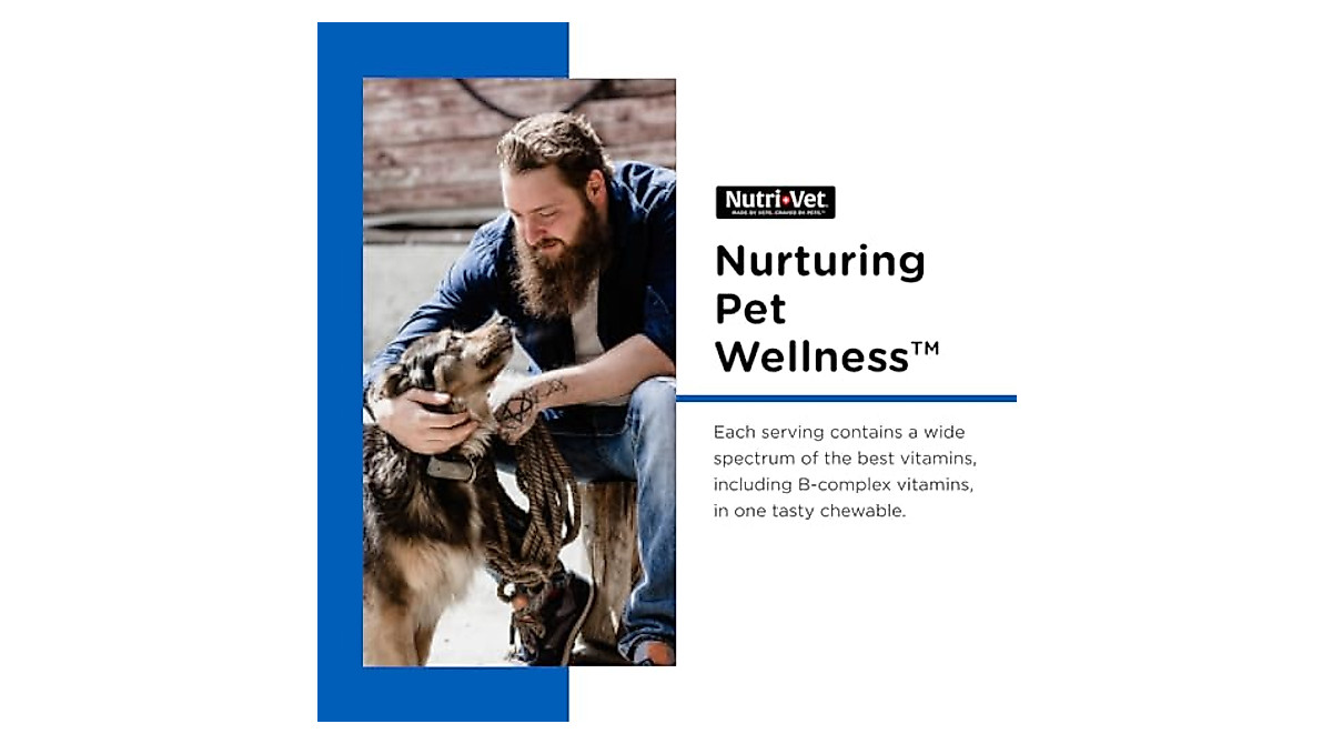 Nutri-Vet Multi-Vite Chewables for Dogs - 60 Count
