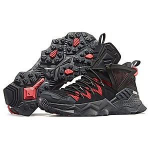 RAX Men's Mid Multifunctional V-tex Waterproof Hiking Boots Outdoor Shoes