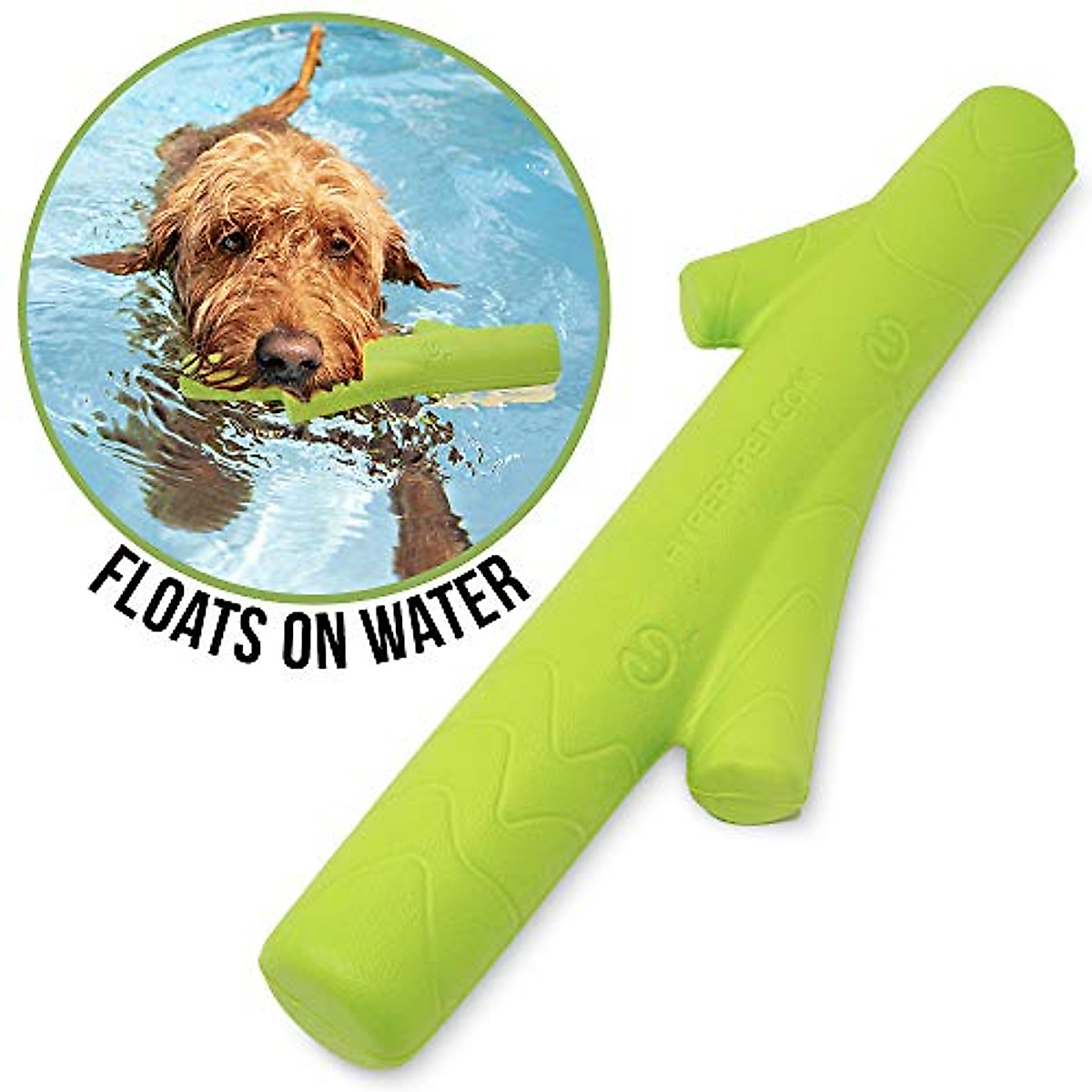 Hyper Pet Fetching Dog Toys - Throwing Stick Dog Toy Made With EVA Foam - Easy To Clean & Floats On Water