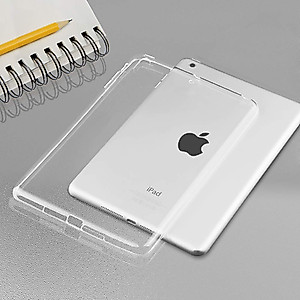 HBorna Clear Case for 10.5" iPad Air 3 2019/ iPad Pro 10.5 2017, Slim Lightweight Silicon TPU Back Cover for iPad Air 10.5 inch 3rd Generation 2019