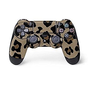 Skinit Decal Gaming Skin Compatible with PS4 Controller - Leopard Print Design