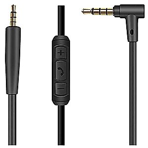 BINGLE Headphones Cable Replacement Cord for Bose QuietComfort 25/35 / 35II /On-Ear 2/OE2/OE2i/Soundlink/SoundTrue Headphones Aux Extension Cord with Inline Mic Volume Control