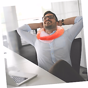 LIFKOME 2pcs Travel Plush Pillow Kids Body Pillow Kids Travel Neck Pillow Kids Travel Shrimp Plush Stuffed