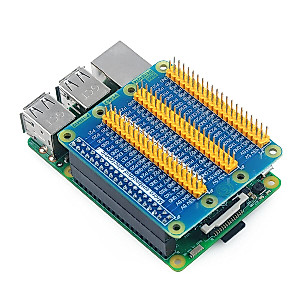 MOOKEENONE Multifunction 3 GPIO Ports Extended RPI B+/2B/3B+/4B GPIO Expansion PCB Board for Raspberry pi 4b Pi 3 and Pi2