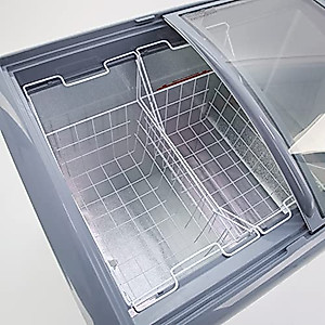 Avanti CFC836Q0WG Commercial Refrigerator/Freezer/Beverage Cooler with Smooth Sliding Glass Display Doors, Easily Converts, Multi-Use, White