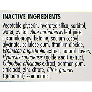 The Natural Dentist All In One Fluoride Toothpaste, 20% Purified Aloe Vera, Prevents Cavities, Whitens Teeth, Strengthens Tooth Enamel, Removes Plaque, Freshens Breath, Peppermint Twist, 5oz Tube