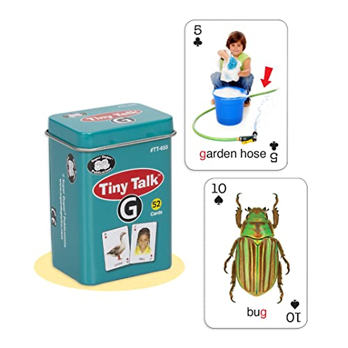 Super Duper Publications | Tiny Talk Articulation and Language Photo Flash Cards Set 2 (10 Fun Decks) | Educational Learning Resource for Children