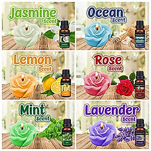 Catcrafter Scented DIY Candle Making Kit - Soy Wax Candle Kit Art & Candle Making Supplies & Materials for Adults with Candle Wax Paraffin Wax Melter Candles Bulk for Small Business Supplies Home