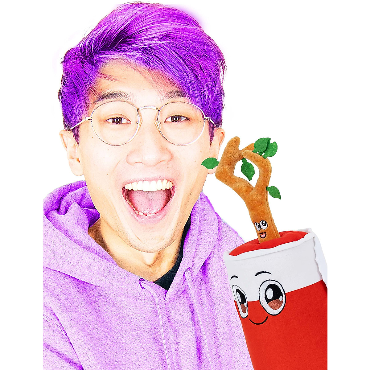 LankyBox Official Merch - Sticky n’ Canny Plush Toy - Stuffed Plushies - Soft Lanky Box Plushy - Official Store