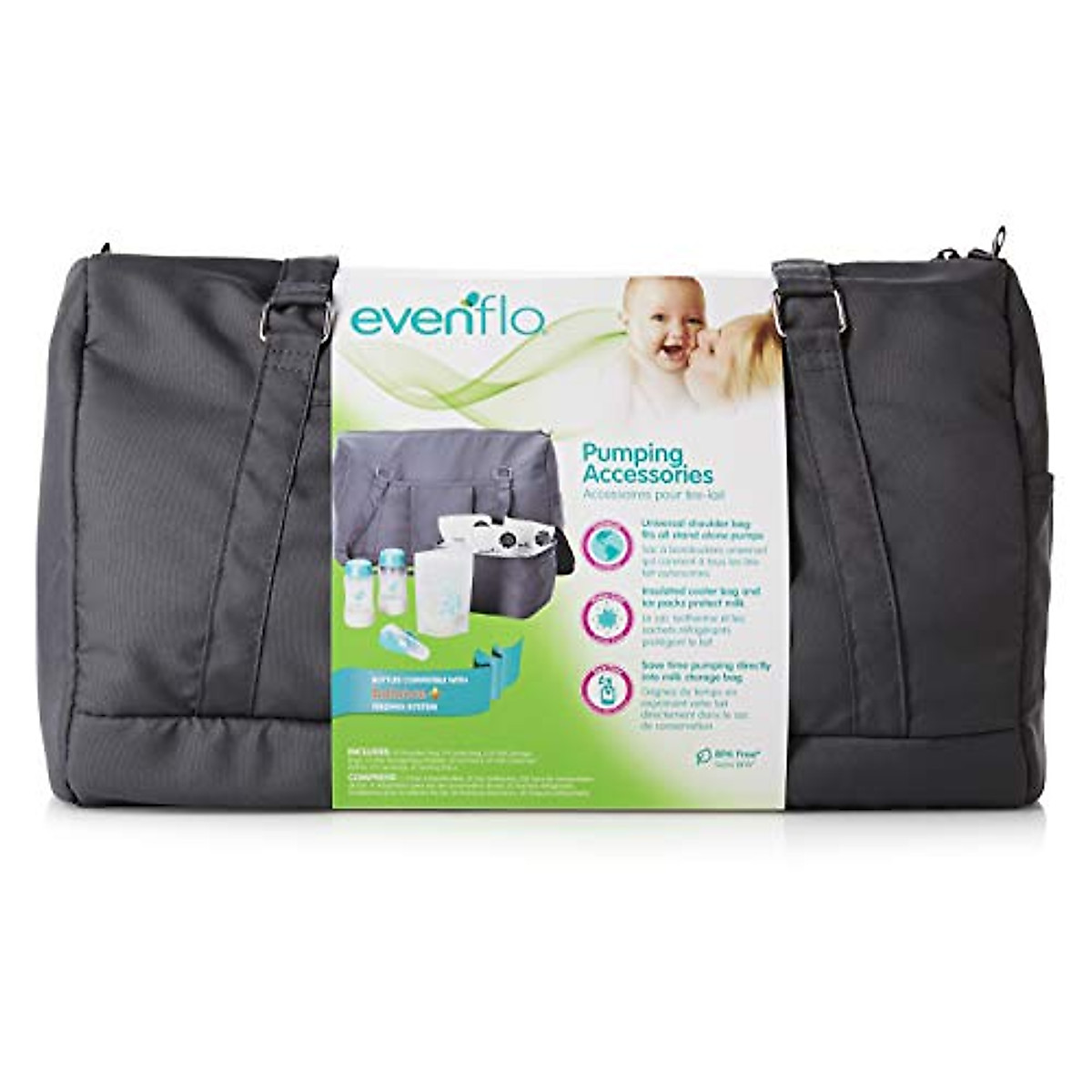 Evenflo Pumping Accessories, Grey