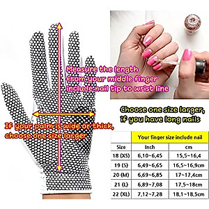 GH CLUB GH Women's Leather Golf Gloves One Pair - Plain Both Hands (Yellow, 19 (S))