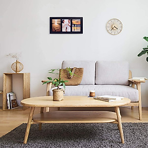 UMICAL 4x6 3-Opening Collage Picture Frame Black Wood Photo Frames for 4x6 Inch Pictures Display Made for Tabletop Stand and Wall Mounting