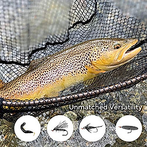 Keiryu Rod Co. T100 Rod. Telescopic 17.7 ft. Keiryu Fly Fishing Rod. Perfect for Euro Nymphing, Dry Flies, and Weighted Rigs. High Performance IM Carbon.