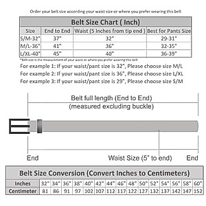 beltiscool Women's 3 1/4" Wide Tapered Braided Woven High Waist Leather Belt, Navy Blue | L/XL - 40"