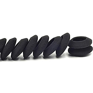 5 Pairs Sponge Foam Ear Pads Ear Cushions Covers Replacement for Sony MDR-G74SL Street Style, MDR-IF240R, MDR-15, MDR-NC6, MDR-NC5, MDR-210, MDR-101, SRF-HM33, SRF-H4 60mm