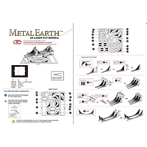 Fascinations Metal Earth Brooklyn Bridge 3D Metal Model Kit