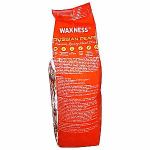 Waxness Polymer Blend Premium Luxury Hard Wax Beads Russian Pearl 2.2 lb / 1 kg