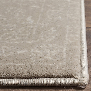 SAFAVIEH Carnegie Collection Area Rug - 9' x 12', Light Beige & Cream, Vintage Distressed Design, Non-Shedding & Easy Care, Ideal for High Traffic Areas in Living Room, Bedroom (CNG631B)