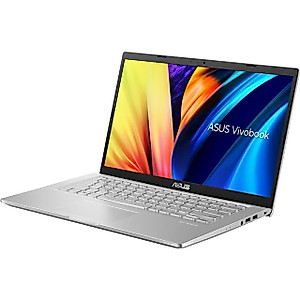 ASUS 2023 Vivobook X1400EA 14" HD Premium Laptop, 11th Gen Intel Core i3-1115G4 Upto 4.1GHz, 24GB RAM, 128GB PCIe SSD, Intel UHD Graphics 770, Windows 11 Home + HDMI Cable, Silver