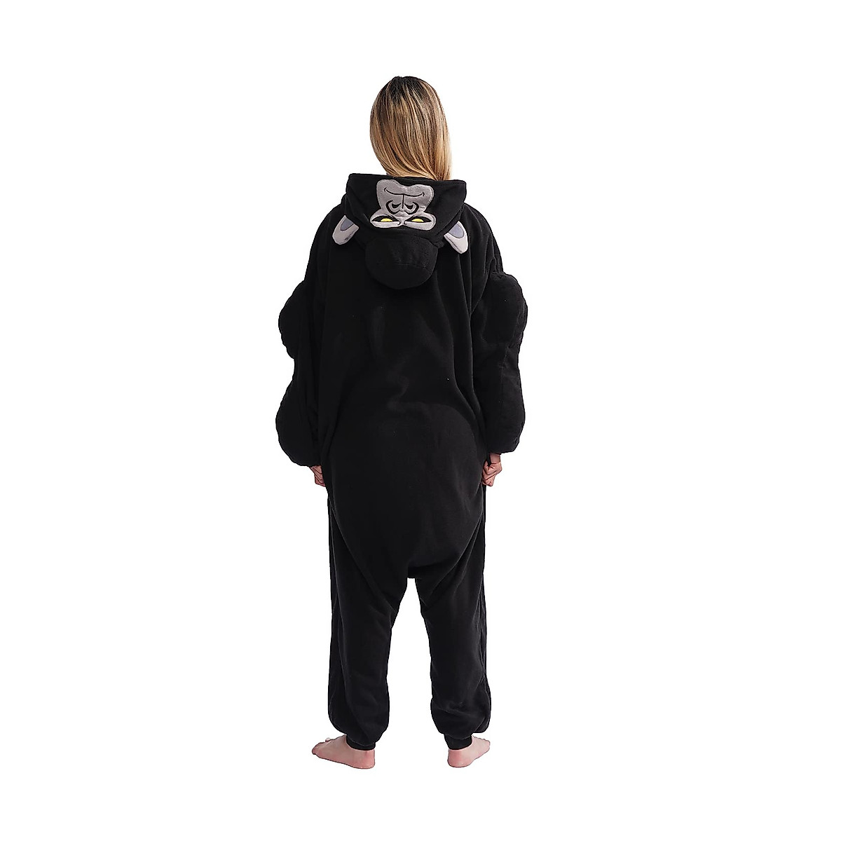 YUNTAISHAN Animal Onesie Adult One Piece Pajamas Animal Cosplay Costume for Women Men