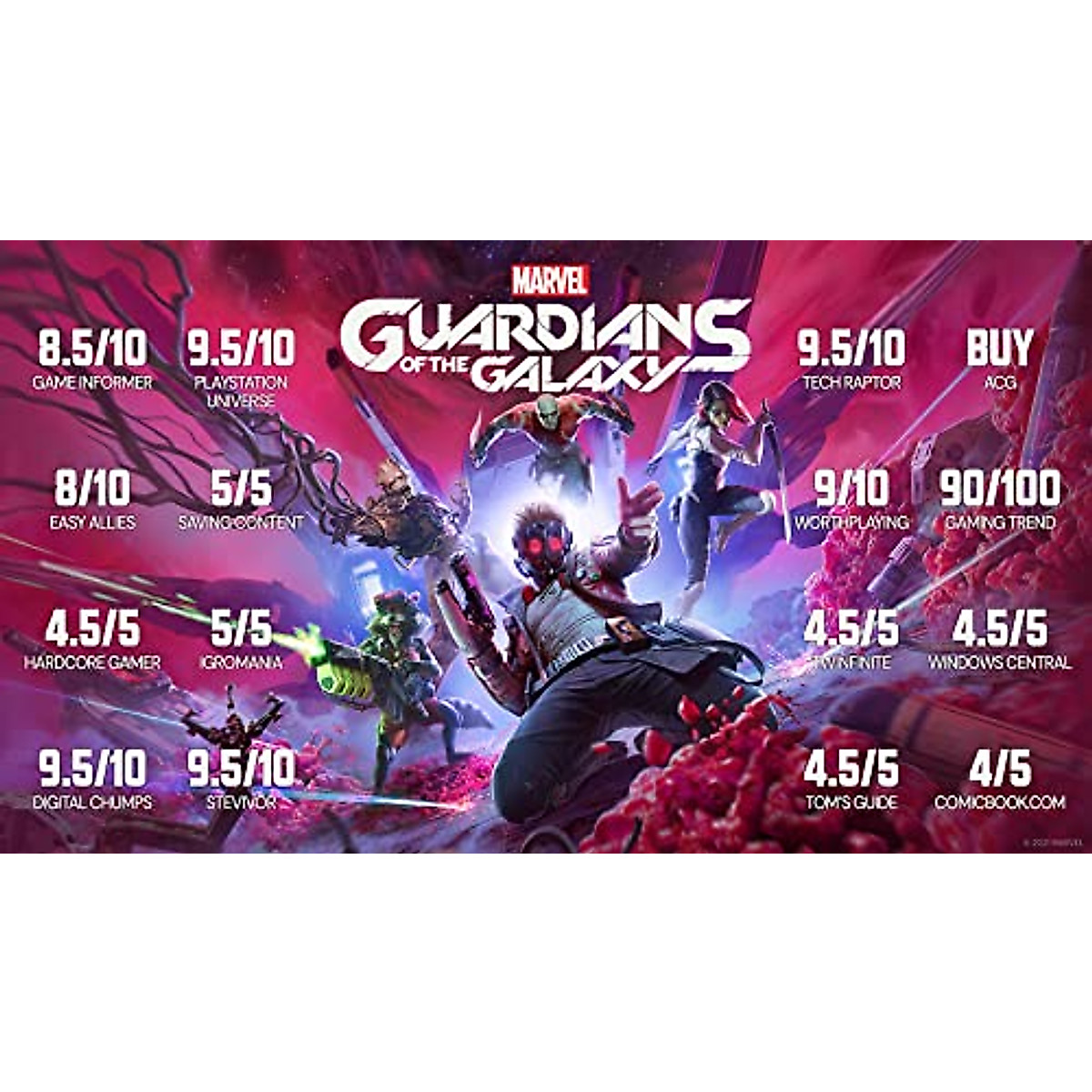 SQUARE ENIX Marvel's Guardians of The Galaxy Standard Anglais Xbox Series X