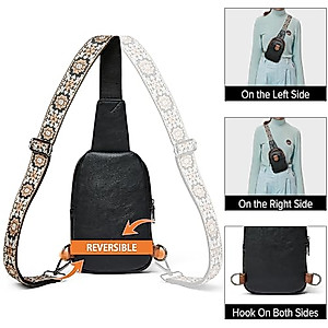 Trendy Crossbody Sling Bag for Women and Men - Fanny Pack, Chest Bag