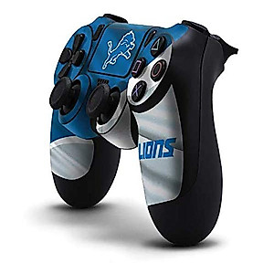 Skinit Decal Gaming Skin compatible with PS4 Pro/Slim Controller - Officially Licensed NFL Detroit Lions Design