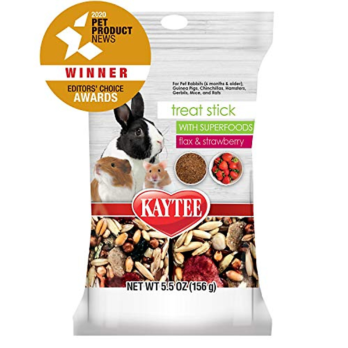 Kaytee Treat Stick with Superfoods,5.5 Ounces
